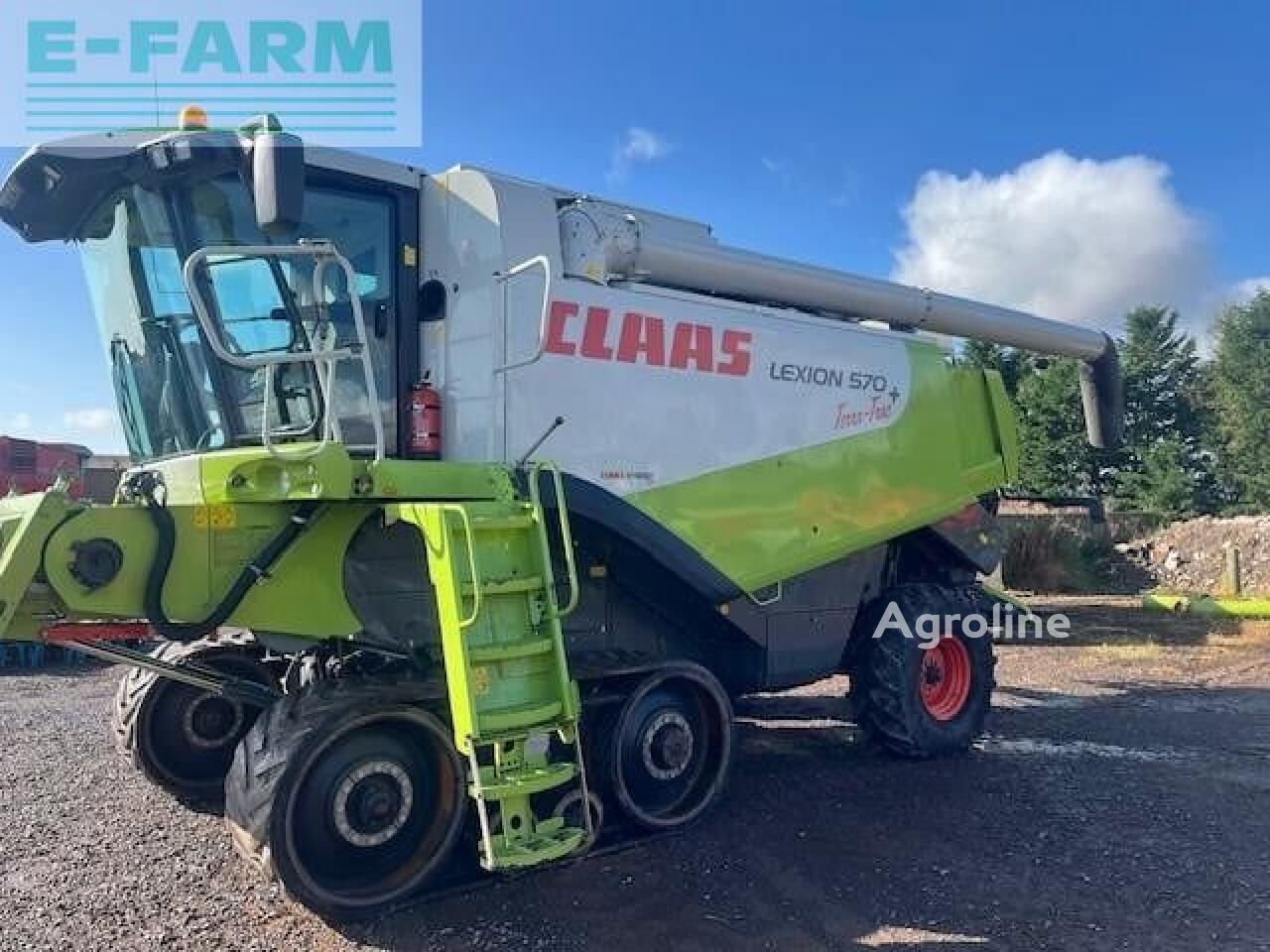Claas LEXION 570 TT kombajn za žito