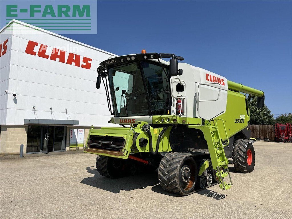 Claas LEXION 670 TT kombajn za žito