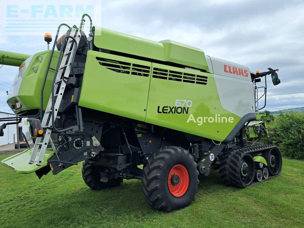 Claas LEXION 670TT kombajn za žito