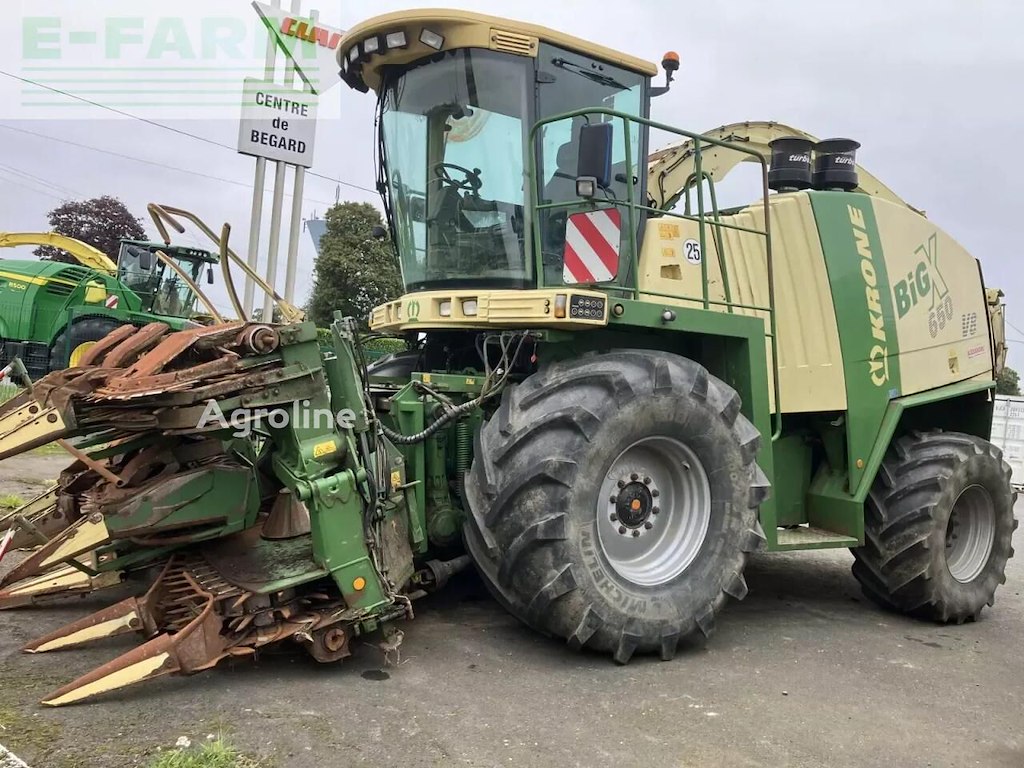 Krone ensileuse krone big x 650 krmni kombajn
