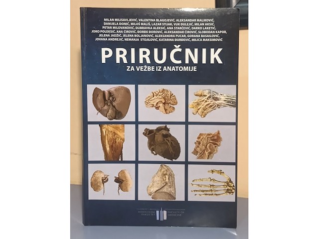PRIRUČNIK ZA VEŽBE IZ ANATOMIJE