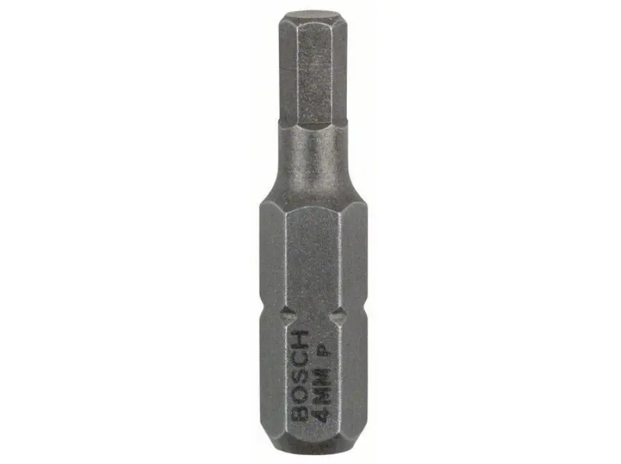 BOSCH Bit odvrtača ekstra-tvrdi 2607001724 HEX 4 25 mm sivi