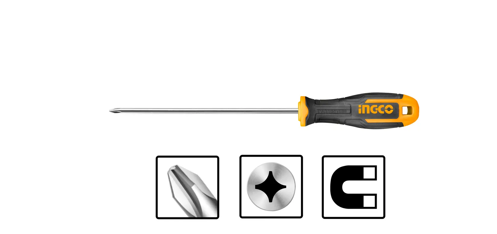 INGCO HS68PH0075 Phillips odvijač, 75mm