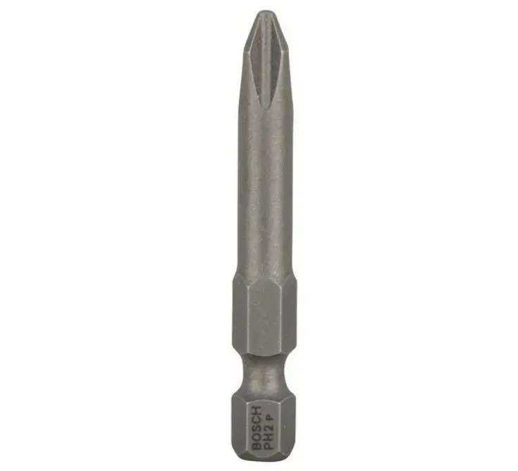 BOSCH Bit odvrtača ekstra-tvrdi 2607001528 PH 2 49 mm sivi
