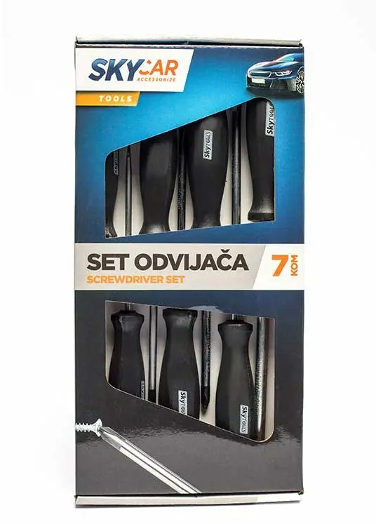 SKYCAR Odvijači set 7 komada