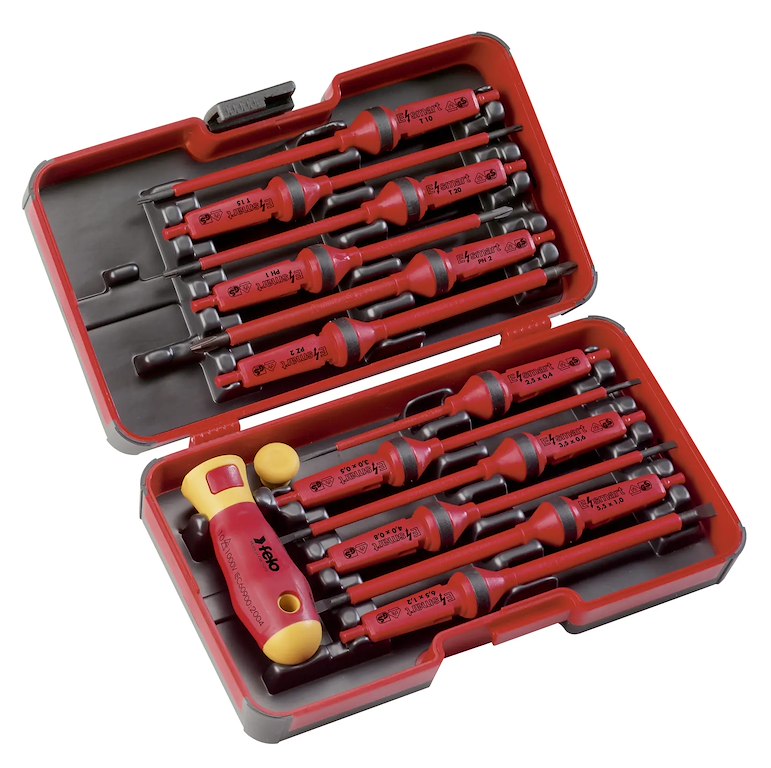 FELO Set šrafcigera XL-Strongbox E-smart VDE SL/PH/PZ/TX 06391306 13 kom
