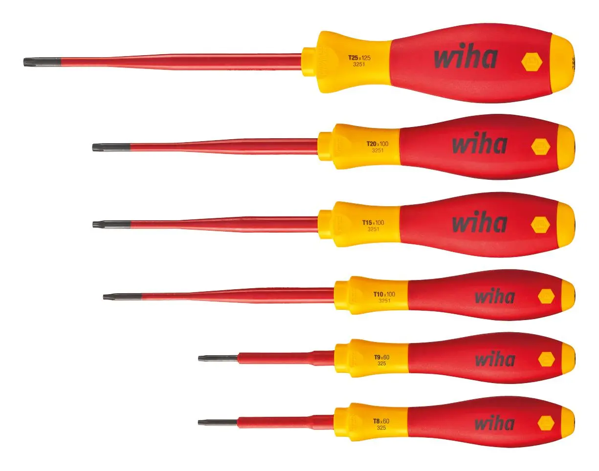 WIHA Set odvijača Torx 6/1 VDE SlimFix W 36558