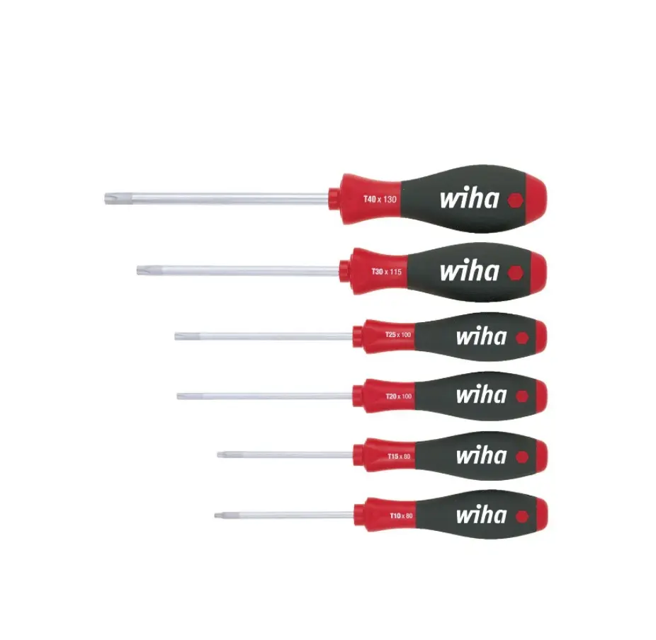 WIHA Set odvijača Torx 6/1 T10-T40 SoftFinish W 07155