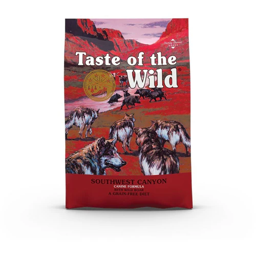 TASTE OF WILD Dog Southwest Canyon, s mesom divlje svinje, 2kg