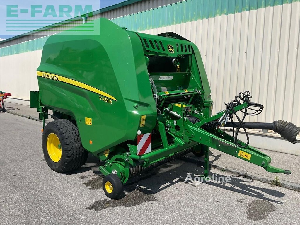 John Deere V451R balirka za četvrtaste bale