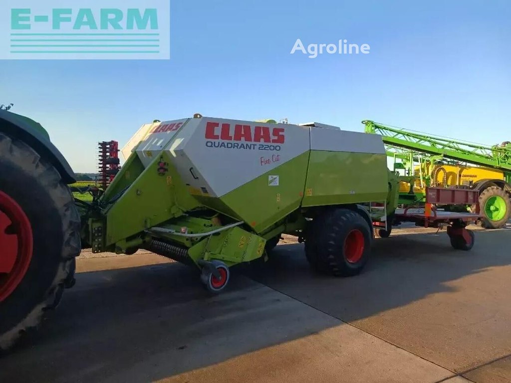 Claas quadrant 2200 balirka za četvrtaste bale