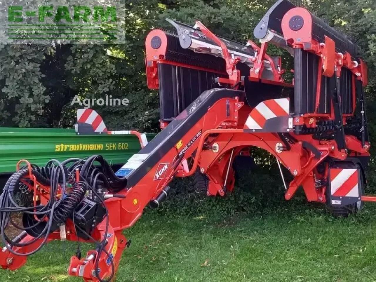 Kuhn merge maxx 950 trakasti formirač otkosa