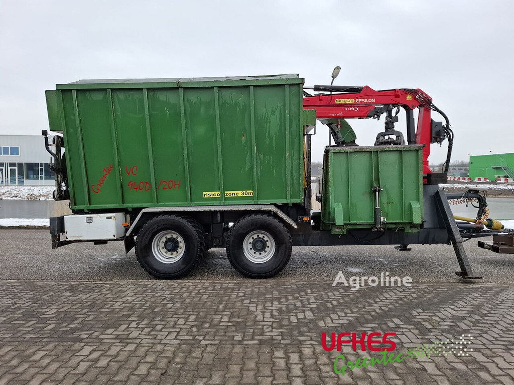 GreenTec 952/20 combi drobilica za drvo