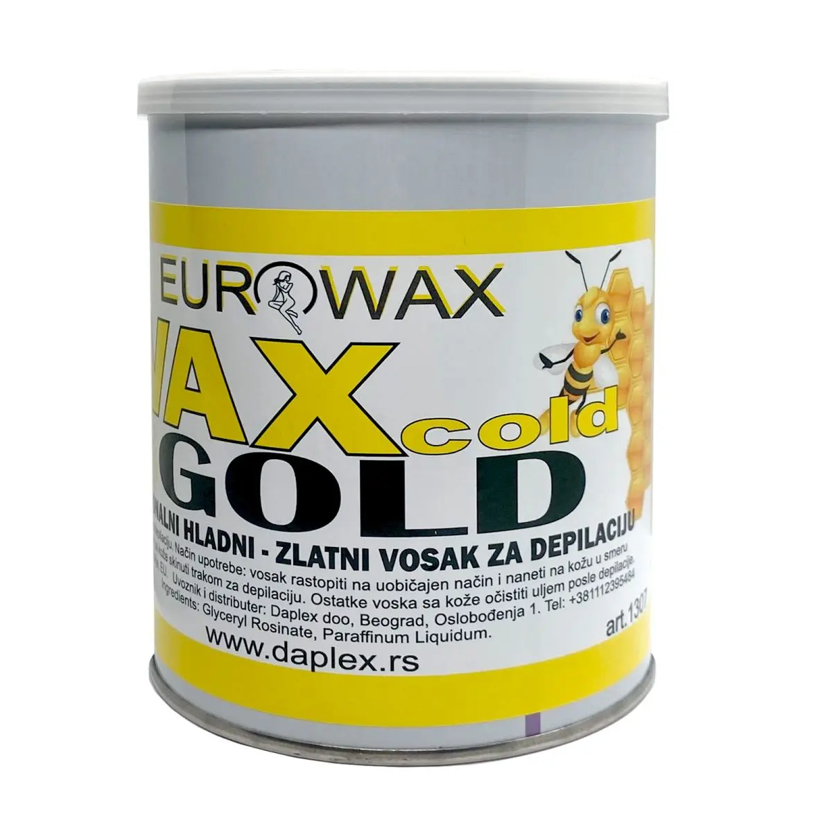 Eurowax Classic Vosak, 800ml, Zlatni