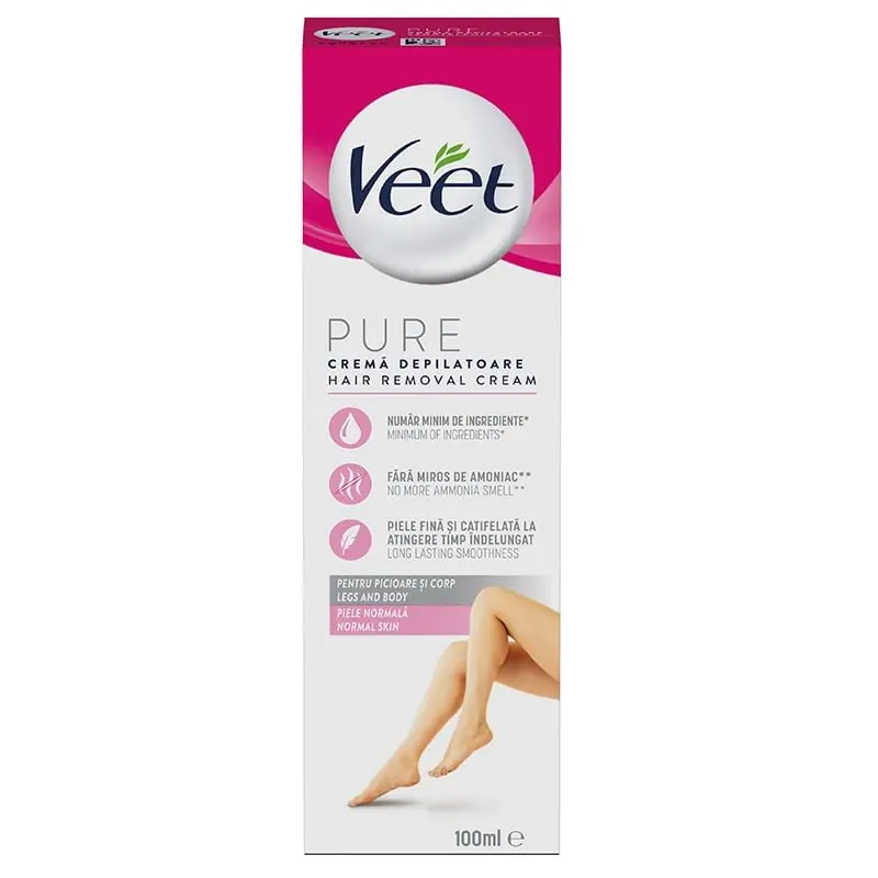 VEET Pure Krema za depilaciju za normalnu kožu 100ml