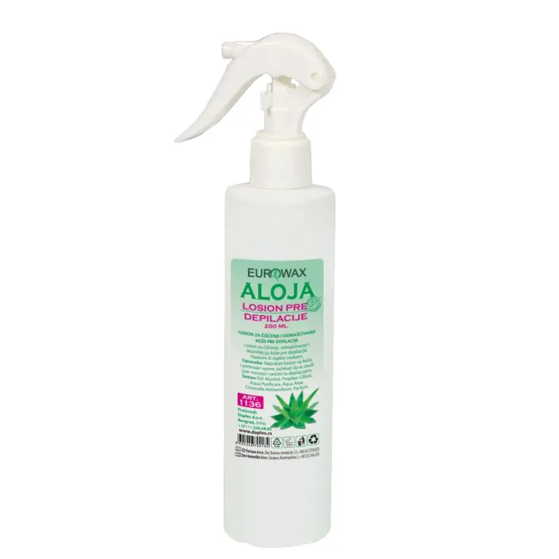 Eurowax Aloja losion pre depilacije, 250ml