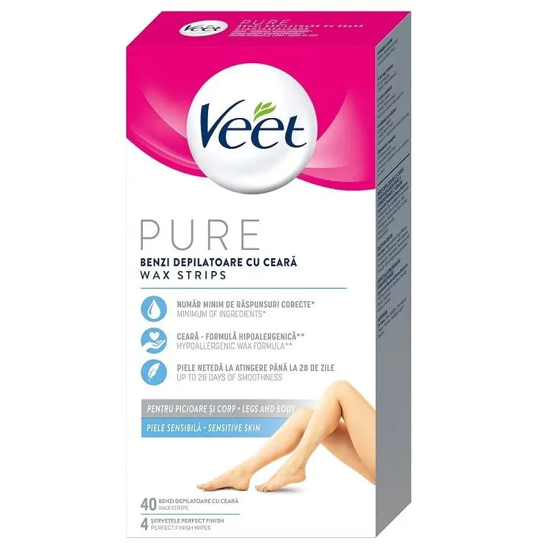 VEET Pure trake za depilaciju nogu 40/1