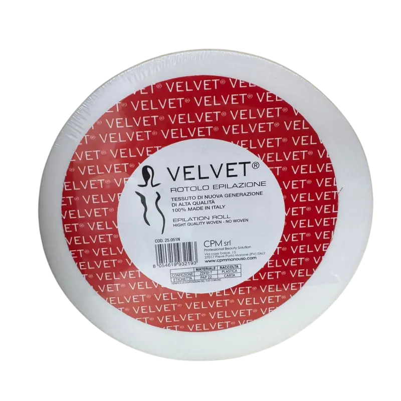 CPM Rolna za depilaciju Velvet 70mm, 75g, Crvena