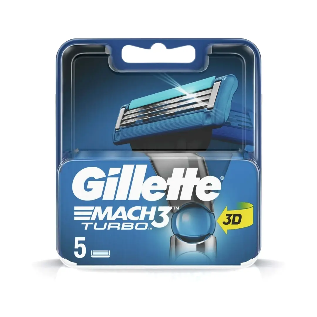 GILLETTE Dopuna za brijač Mach 3 turbo 5/1