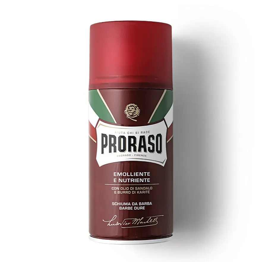 PRORASO Pena za brijanje Coarse Beards 300ml