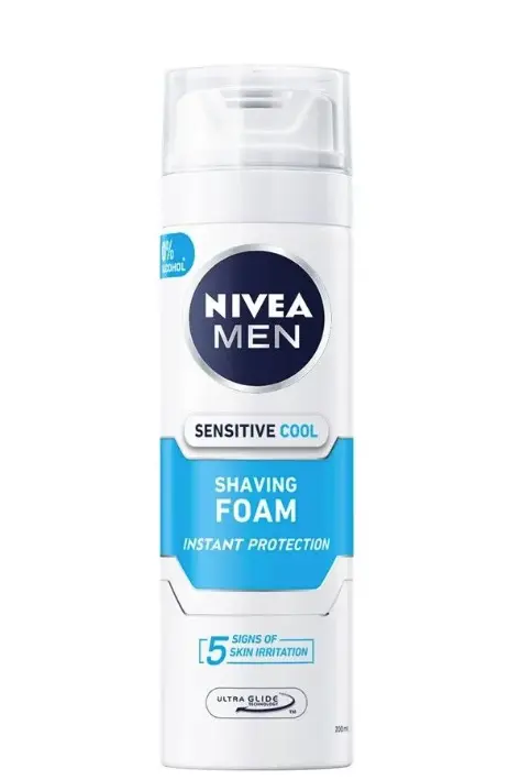 NIVEA Pena za brijanje Sensitive Cool 200 ml