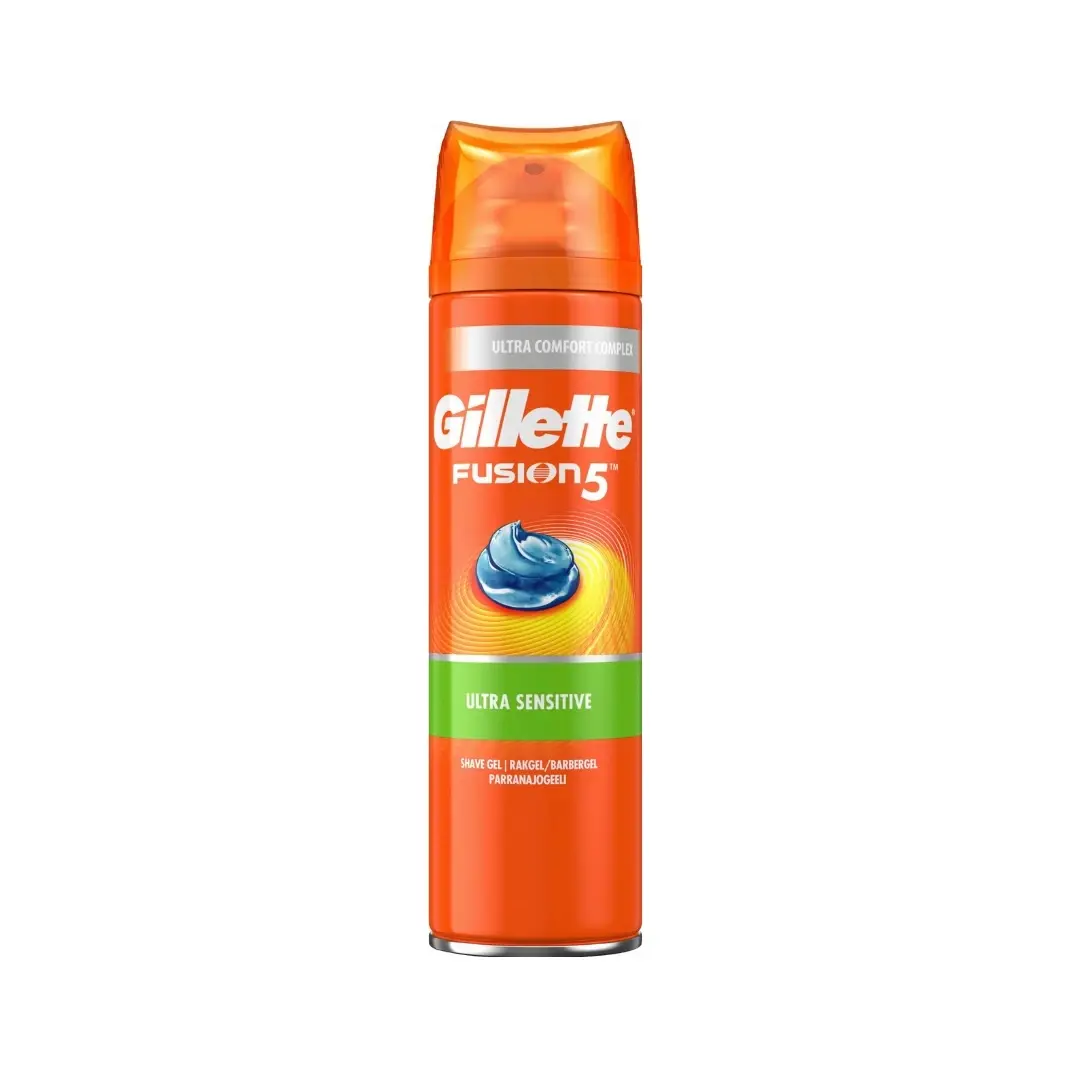GILLETTE Gel za brijanje Fusion 5 Ultra Sensitive 200 ml