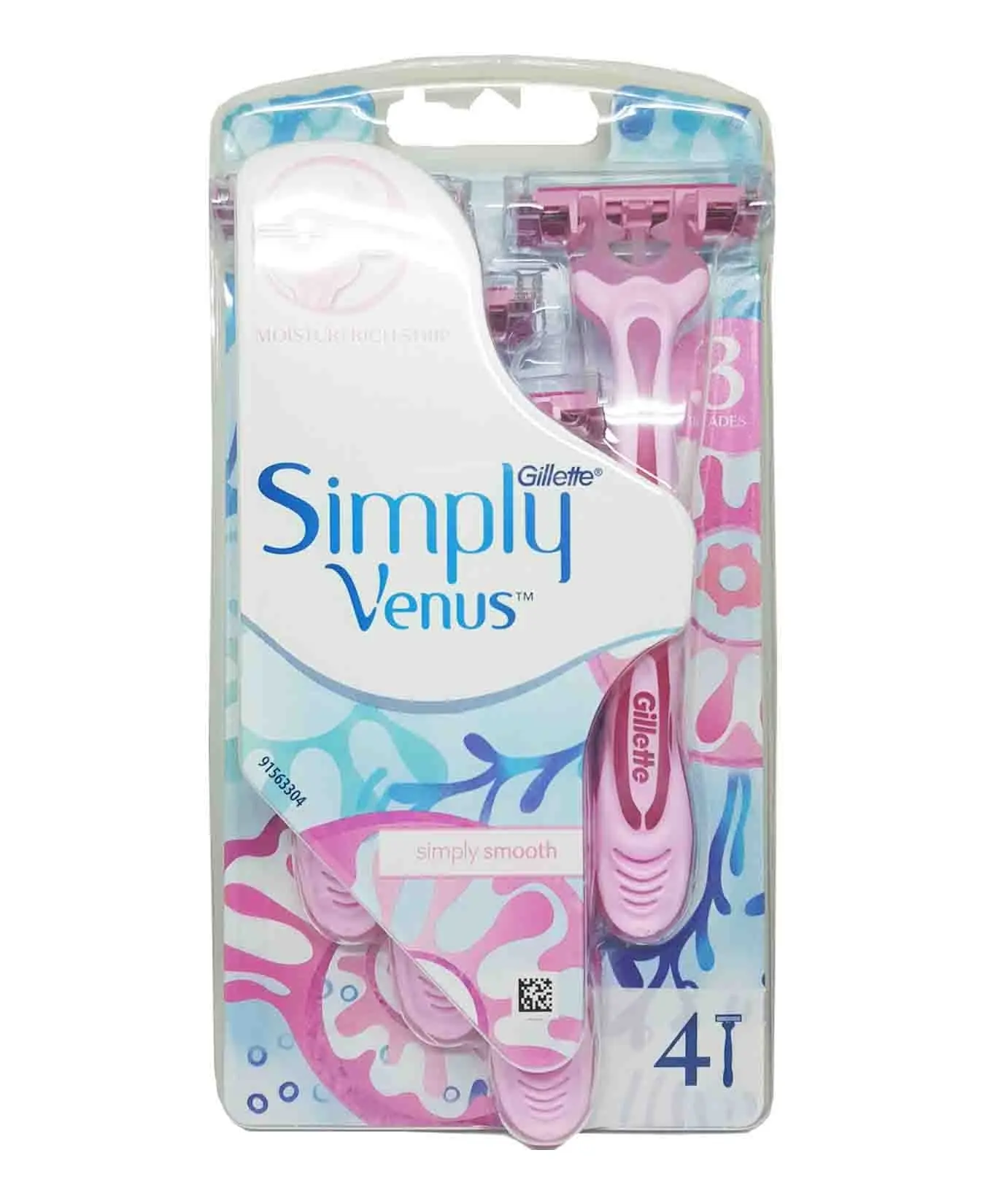 GILLETTE Jednokratni brijači Simply Venus 3 4/1