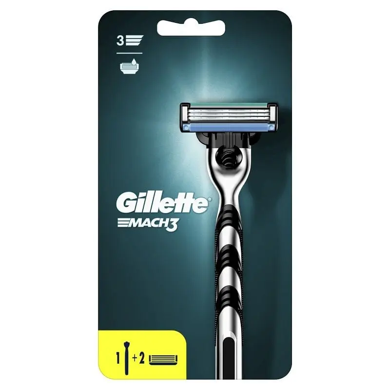 GILLETTE Brijač Mach 3 sa 2 dopune