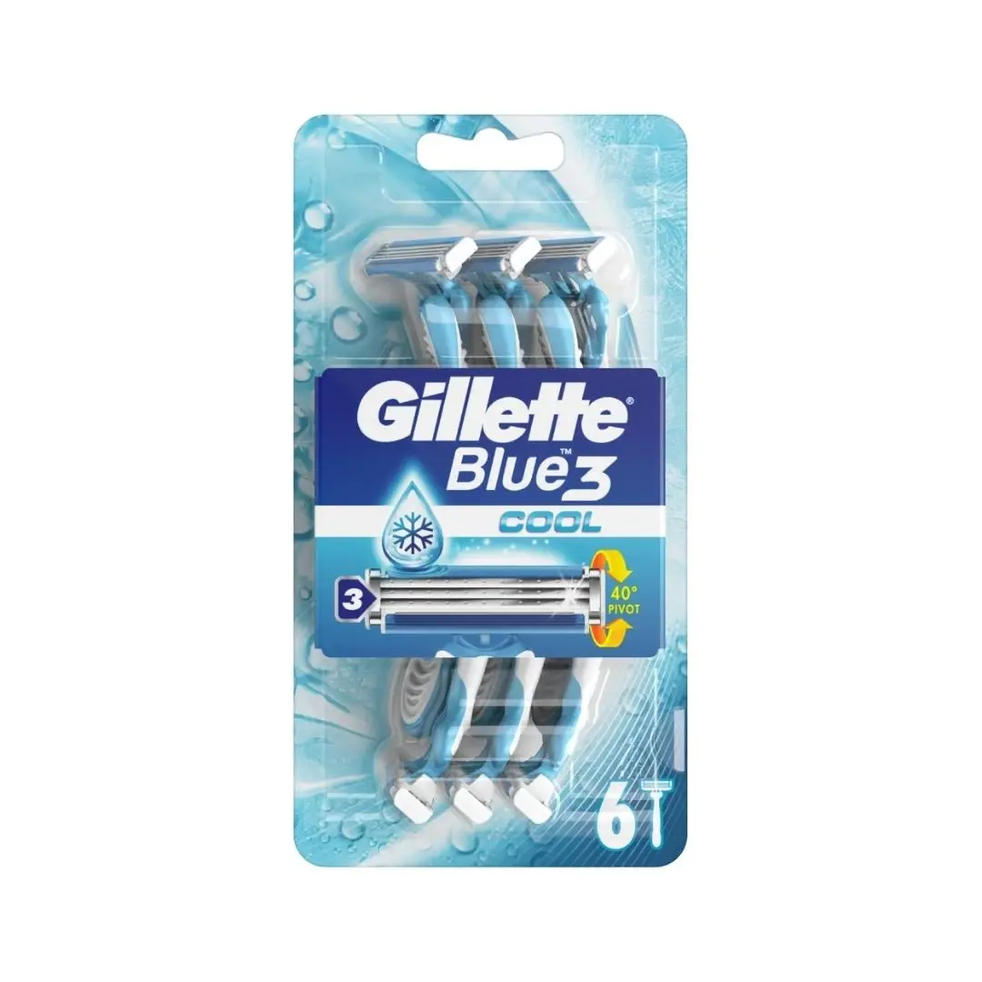 GILLETTE BLUE 3 Brijači Cool 6/1