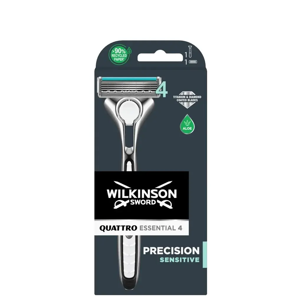 Wilkinson Brijač Quattro essential, Sivi