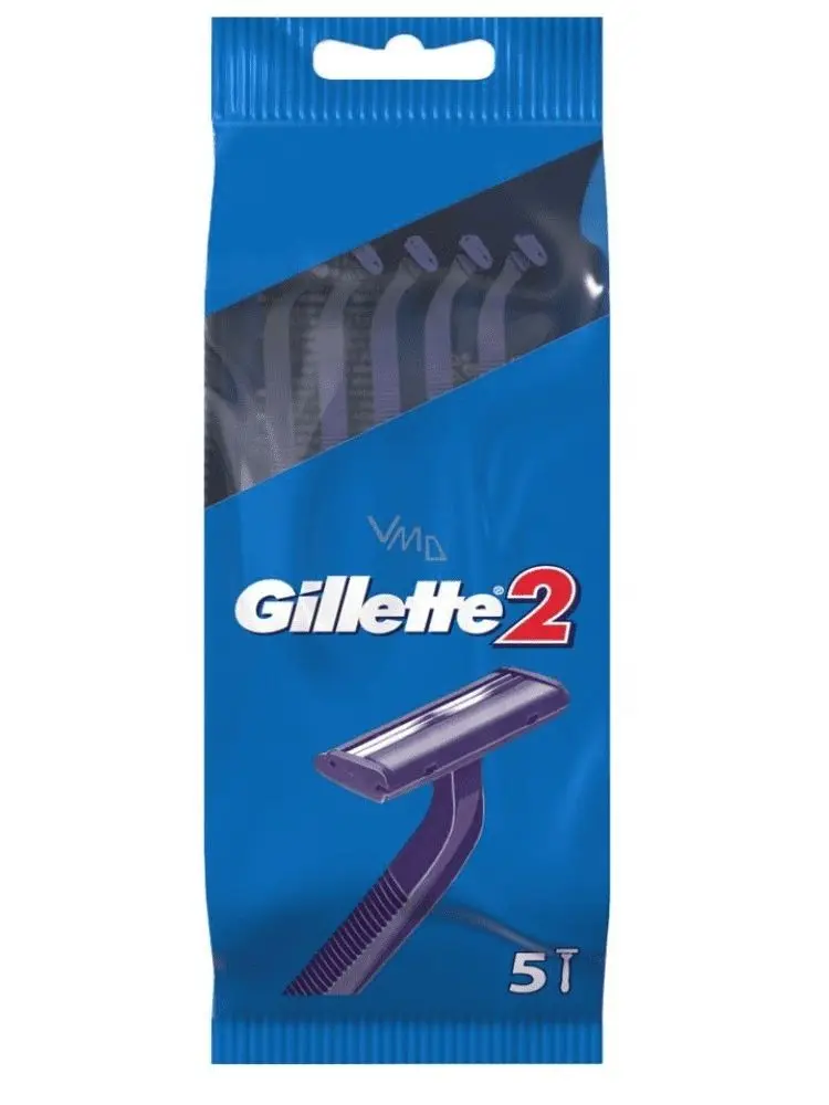 Gillette Fixed head 2 Jednokratni brijač, 5 komada