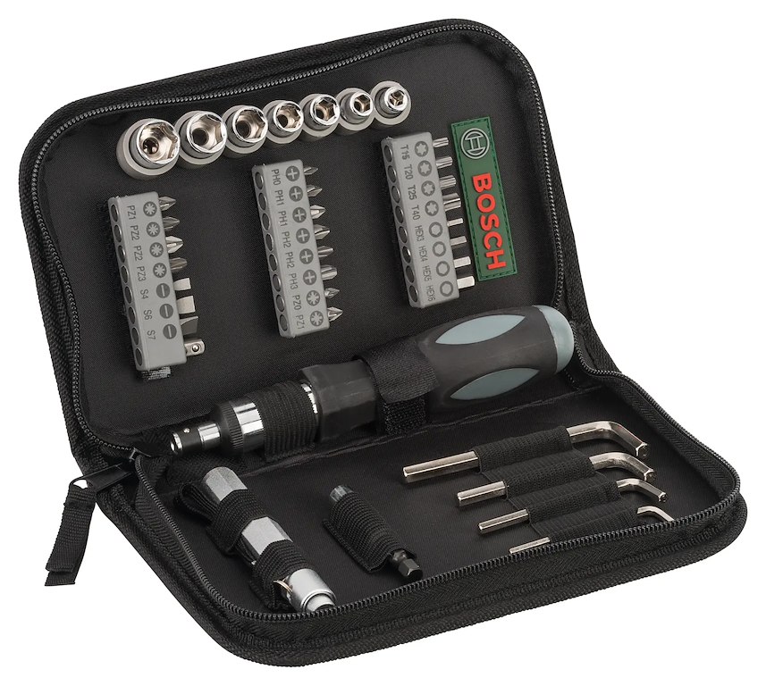 Bosch 38-delni mešani set 2607019506
