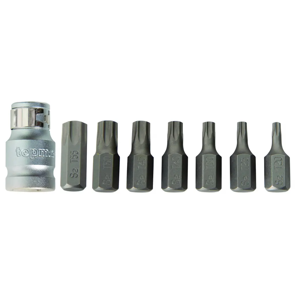 Topmaster TMP T20-T55 330325 Torex bit set, 8 komada