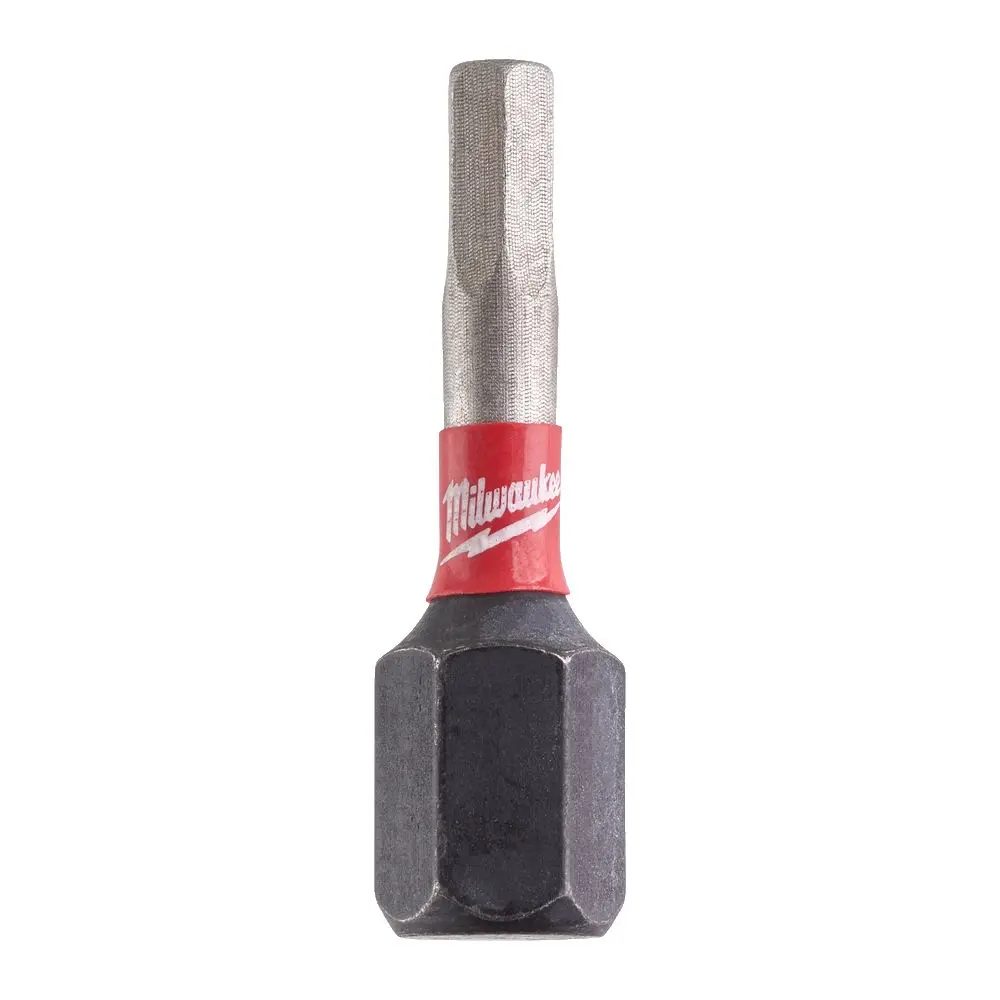 Milwaukee Udarni bitovi HEX SHOCKWAVE ojačani 1/4″ Gen II Hex3 25 mm 2/1
