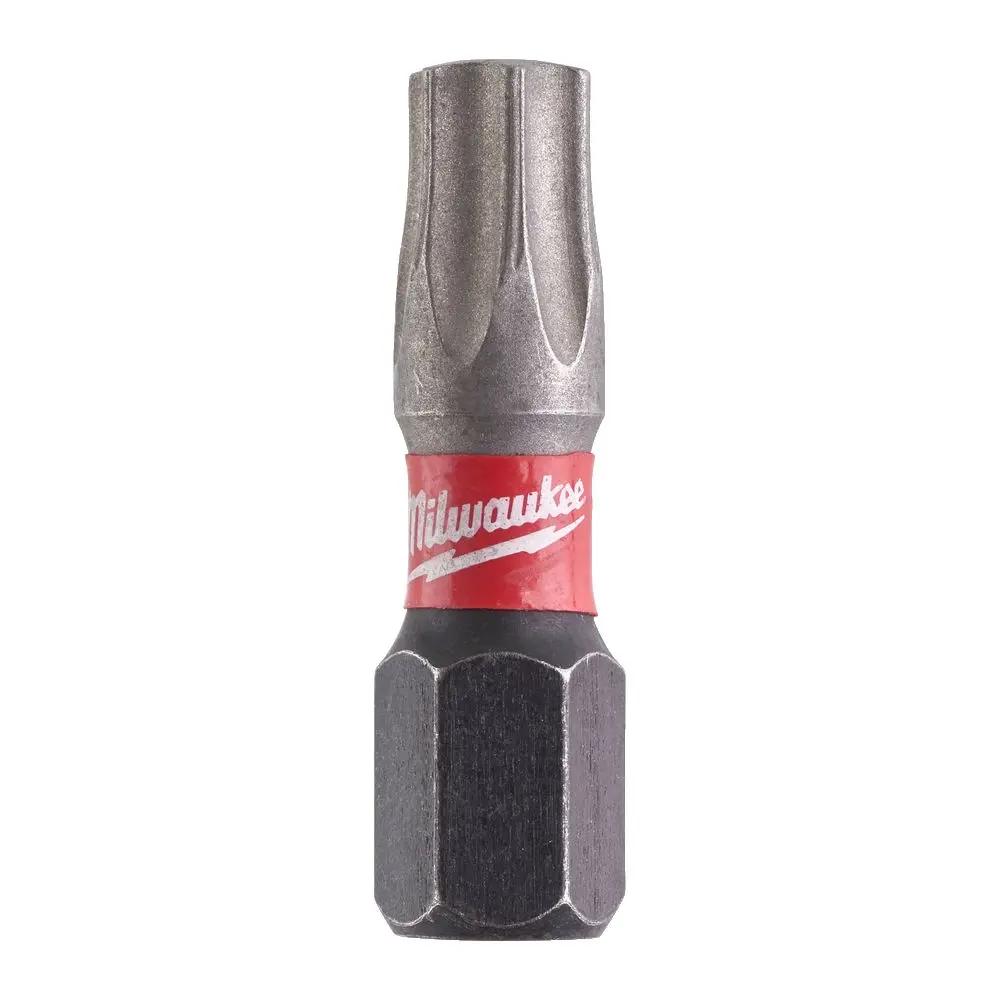 Milwaukee Udarni bitovi TX SHOCKWAVE ojačani 1/4" Gen II TX30 25 mm 2/1