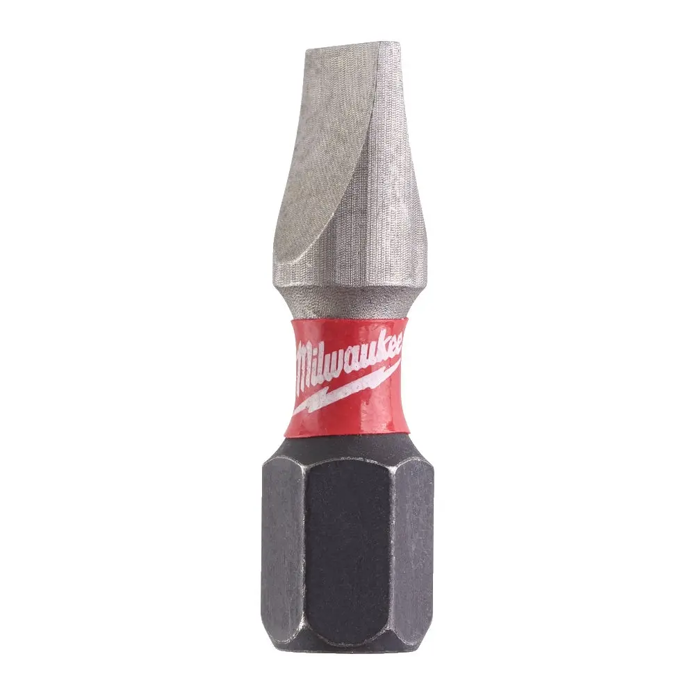 Milwaukee Udarni bitovi SL SHOCKWAVE ojačani 1/4″ Gen II SL1.2x6.5 25 mm 2/1