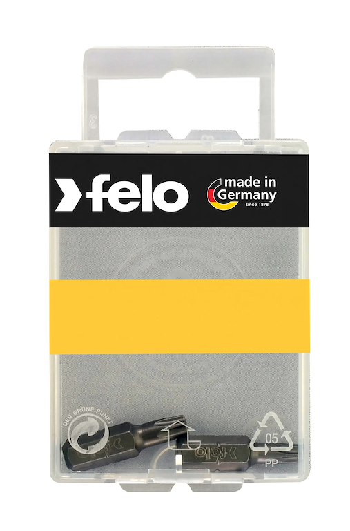 FELO Bit Industrial TORX TX25 x 25 02625036 2 kom u blisteru