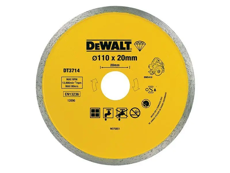 DEWALT Rezna ploča DT3714 110mmx20mm