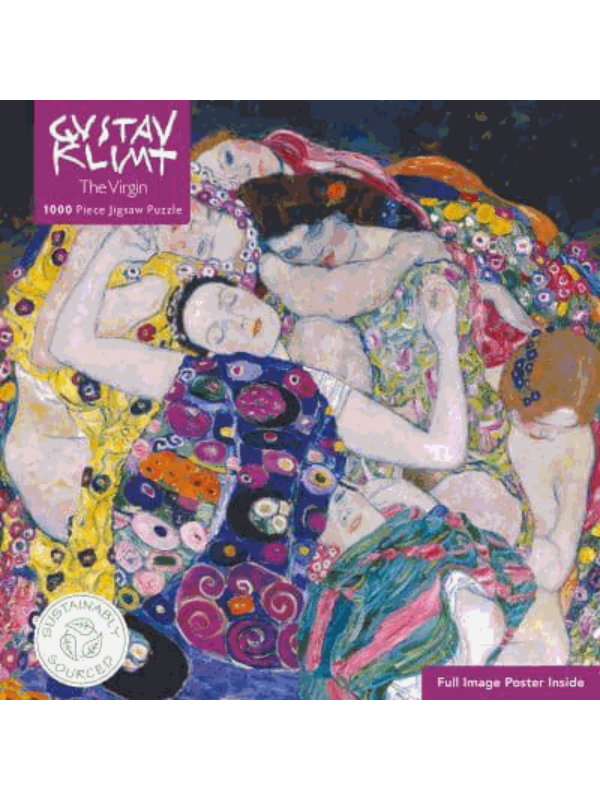 Adult Sustainable Jigsaw Puzzle Gustav Klimt: The Virgin