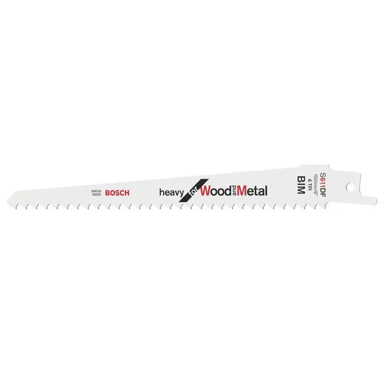 BOSCH univerzalni list testere za metal i drvo S611DF 150mm 2 para.