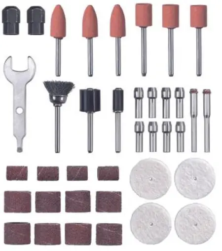 Einhell Set dodataka za brušenje i graviranje, Pribor za TC-MG 135, TH-XG 75, 38 komada