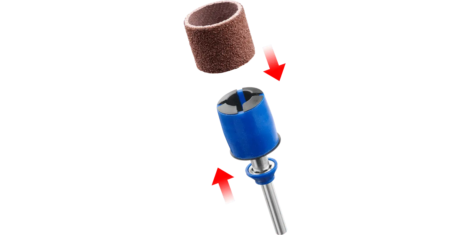 DREMEL Osovina za brušenje i trake za brušenje EZ SpeedClic SC407 2615S407JA