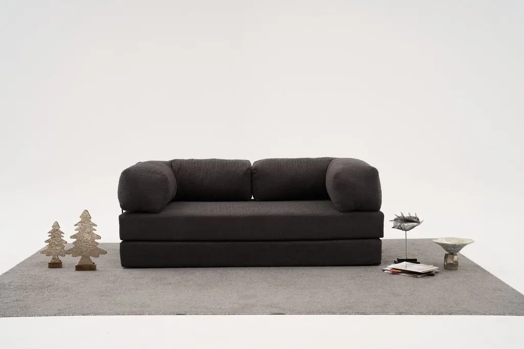 Atelier del Sofa Trosed Comfort, 190x75x95 cm, Antracit