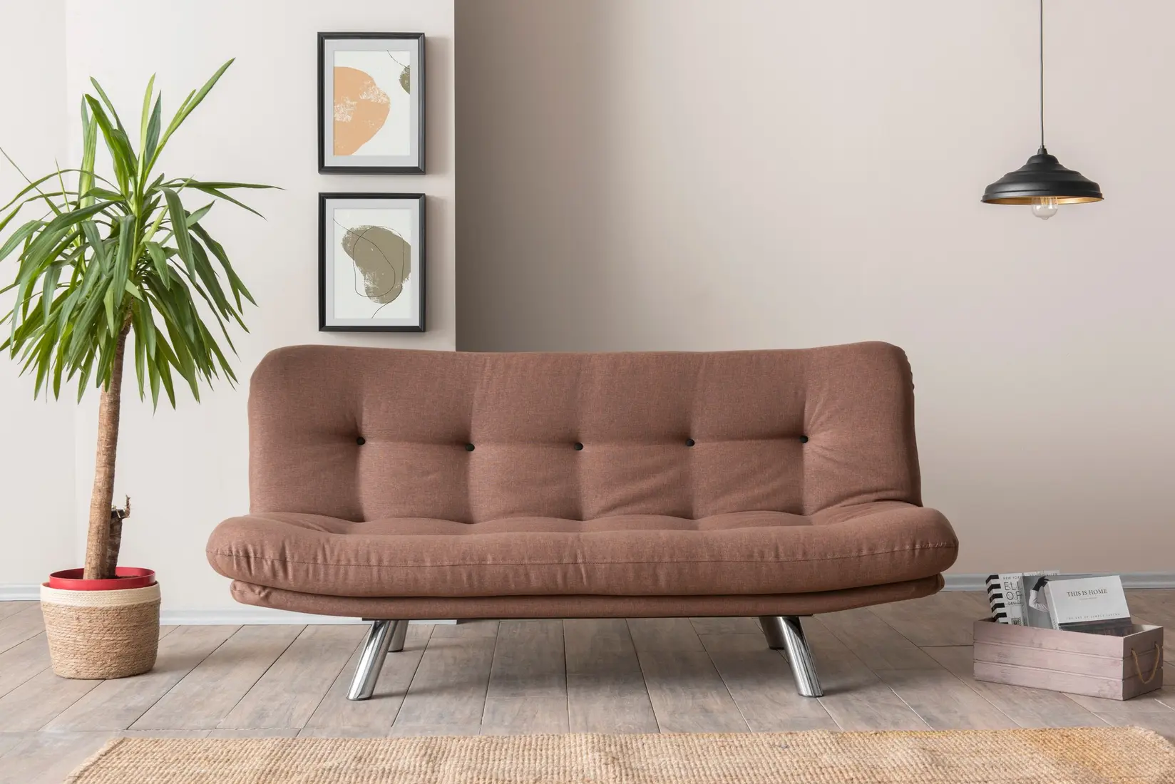 Atelier del Sofa Trosed na razvlačenje Misa Svetlobraon