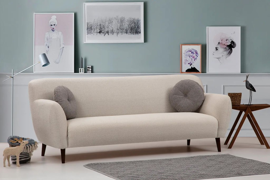Atelier del Sofa Trosed Enna 87x87x220cm Bež