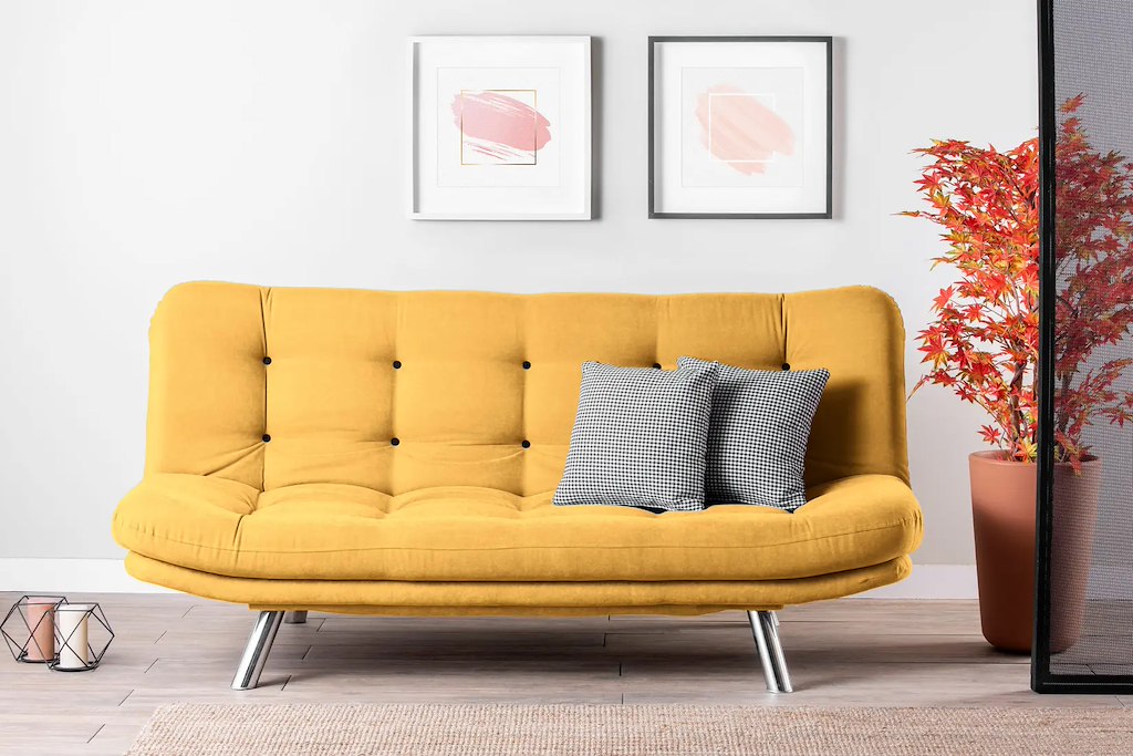 Atelier del Sofa Trosed na razvlačenje Misa 200x104x100cm Kaki