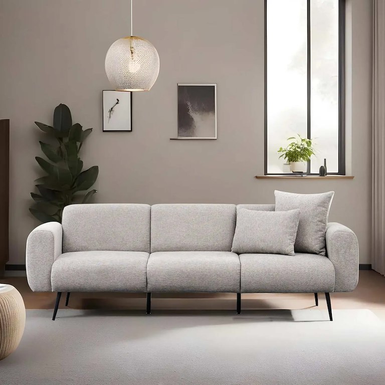 Atelier del Sofa Trosed Side 235x77x82cm Svetlosivi