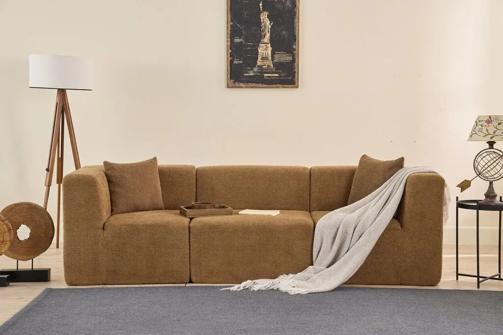 Atelier del Sofa Trosed Raks, 245x70x85cm, Smeđi