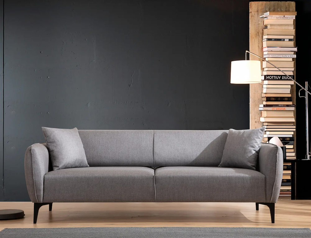 Atelier del Sofa Trosed Belissimo 220x67x95cm Sivi