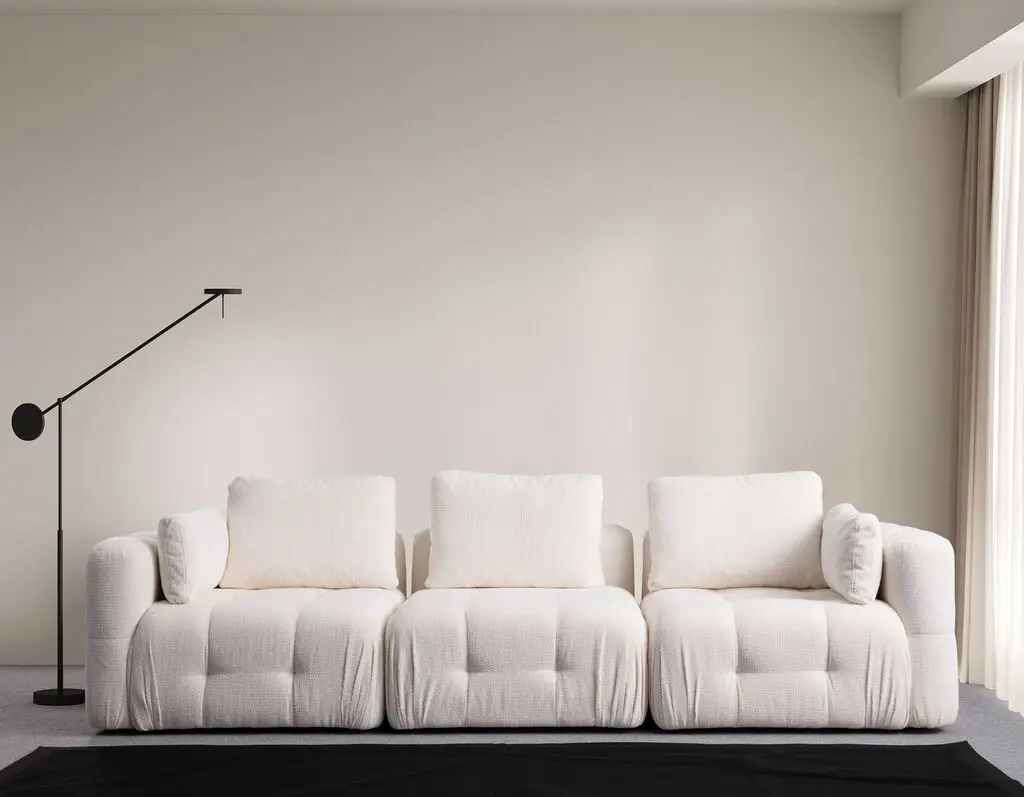 Atelier del Sofa Trosed Amaris, 290x100x65 cm, Beli